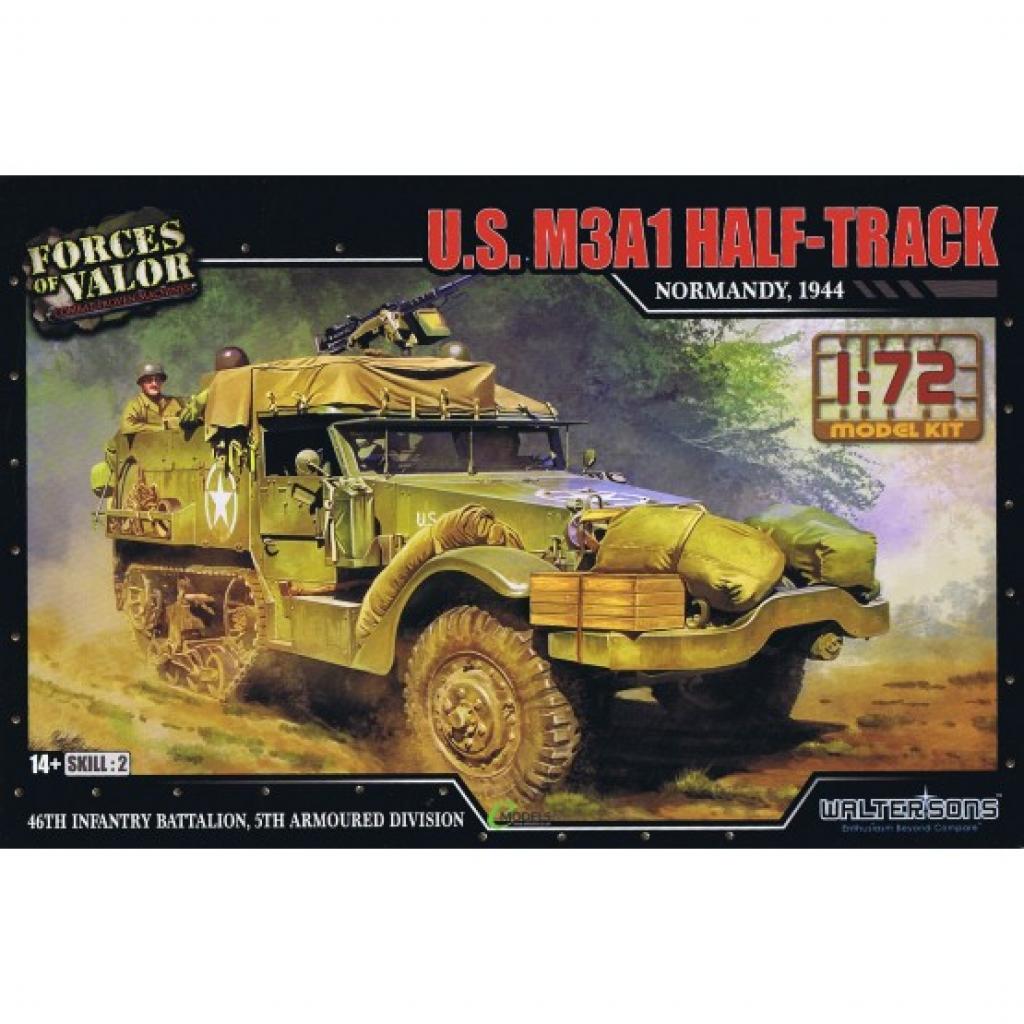 873007A U.S M3A1 Half Track 1:72 Forces Of Valour | Addlestone Models