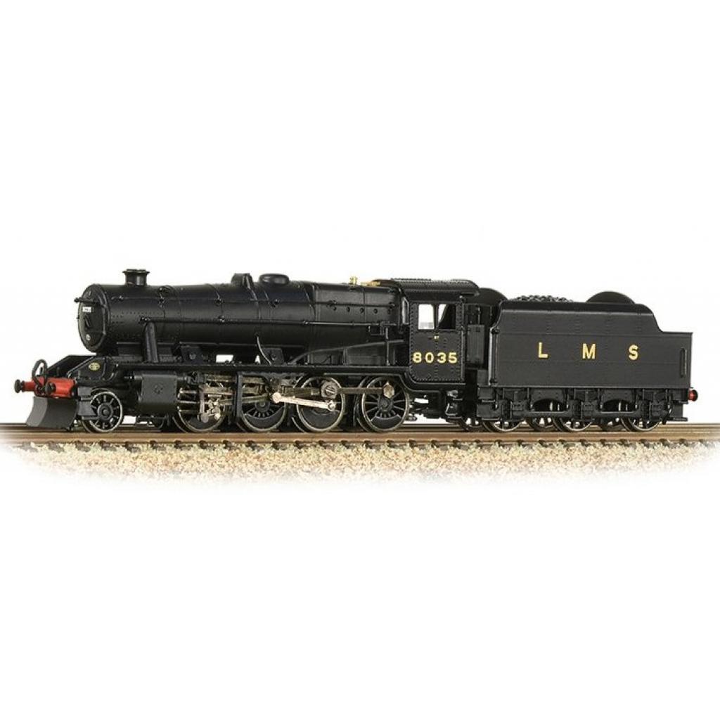 372-161 Lms Stanier Class 8F 2-8-0 8035 Lms Black Graham Farish ...