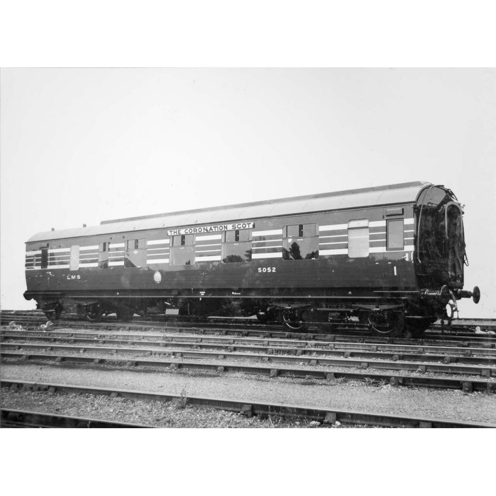 R4961 Lms Stanier Coronation Scot 57" D1961 Bfk Brake Corridor First ...