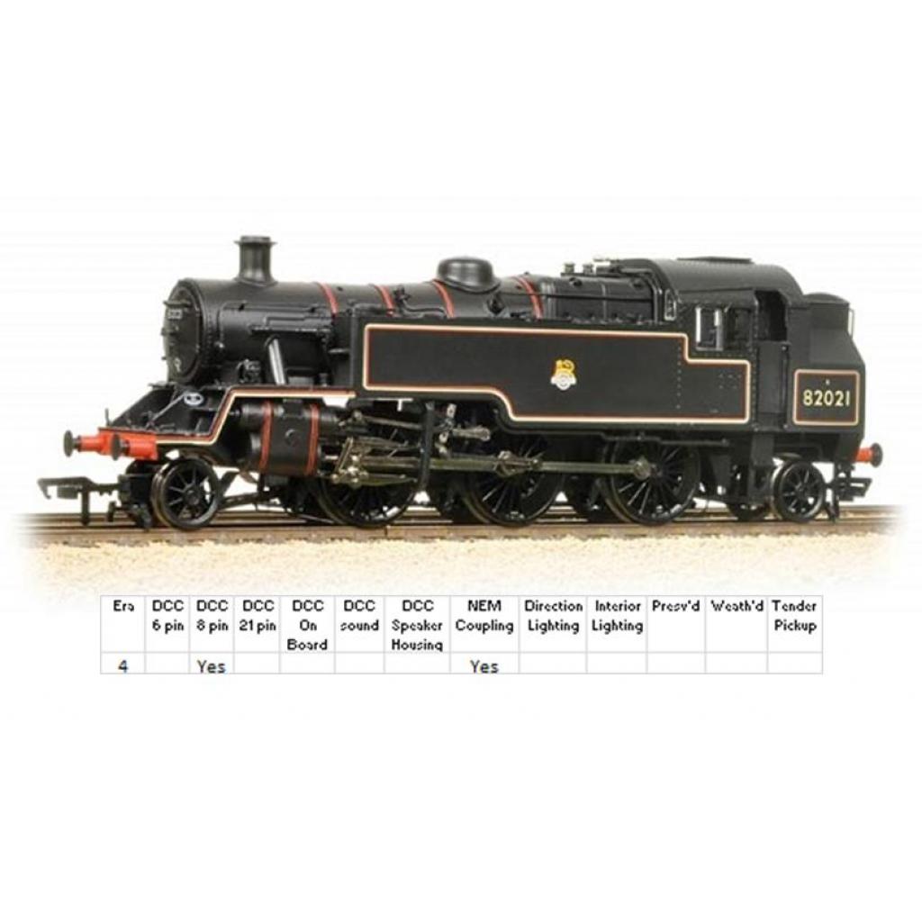 31-981 Br Standard Class 3Mt Tank 82021 Br Lined Black E/Emblem (8 Pin ...