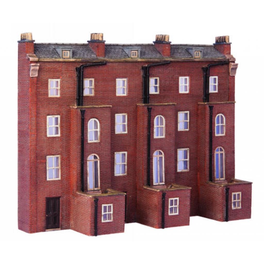 42-227 Low Relief Rear Of Victorian Tenements | Addlestone Models
