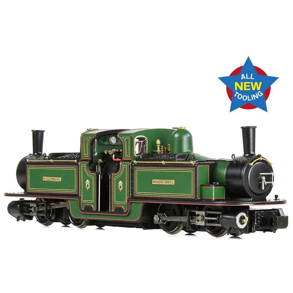 391-100 Ffestiniog Double Fairlie Merddin Emrys Lined Green 00-9 ...