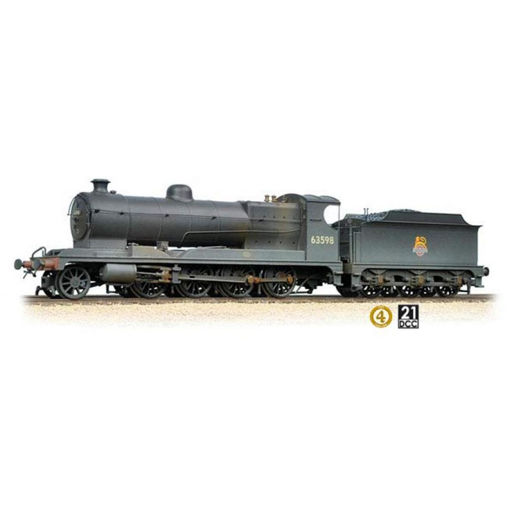 31-004 Robinson 04 2-8-0 63598 Br Black Early Emblem Weathered Loco ...