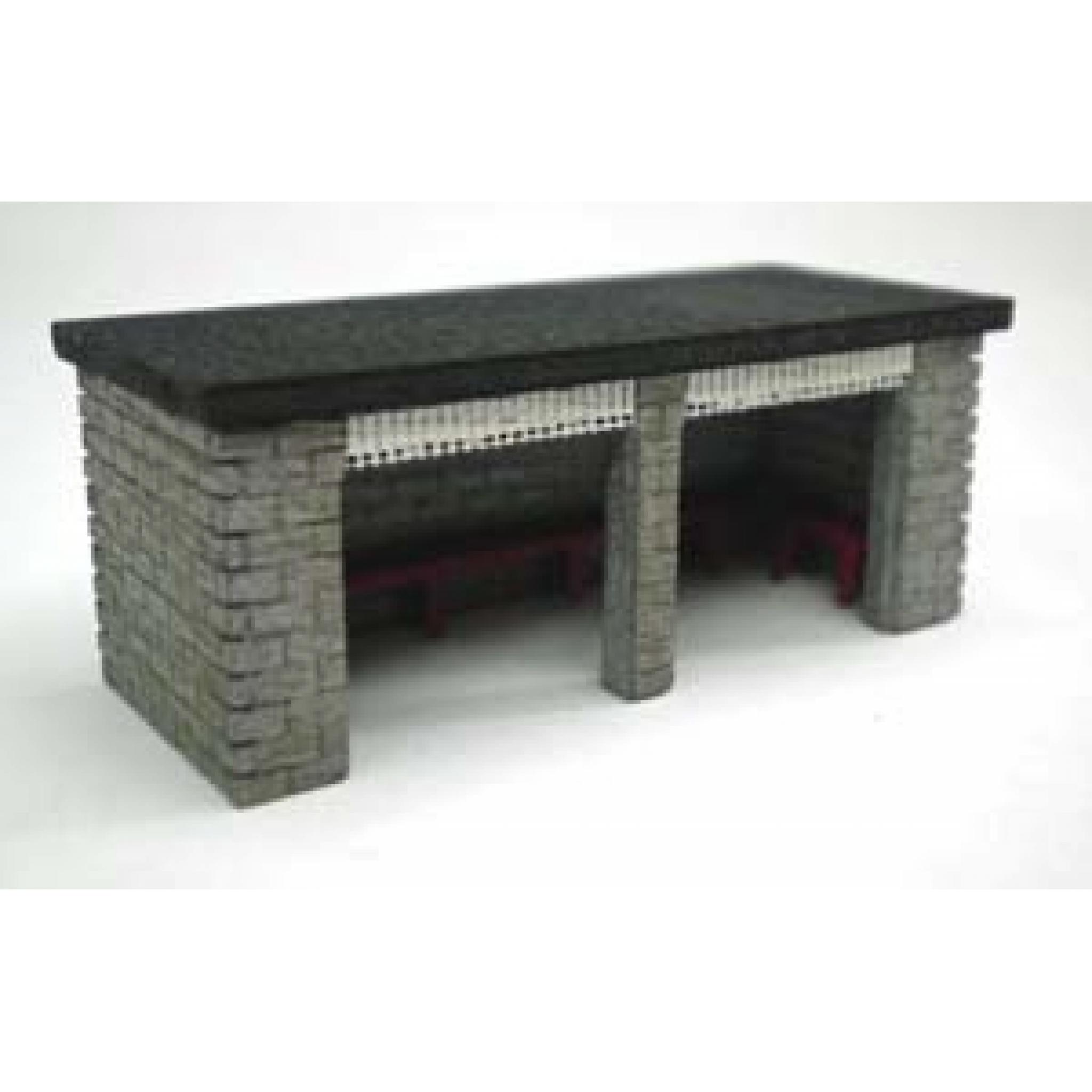 N-Nst2 Stone Built Waiting Room Laser-Cut Wood Kit Ancorton Models ...