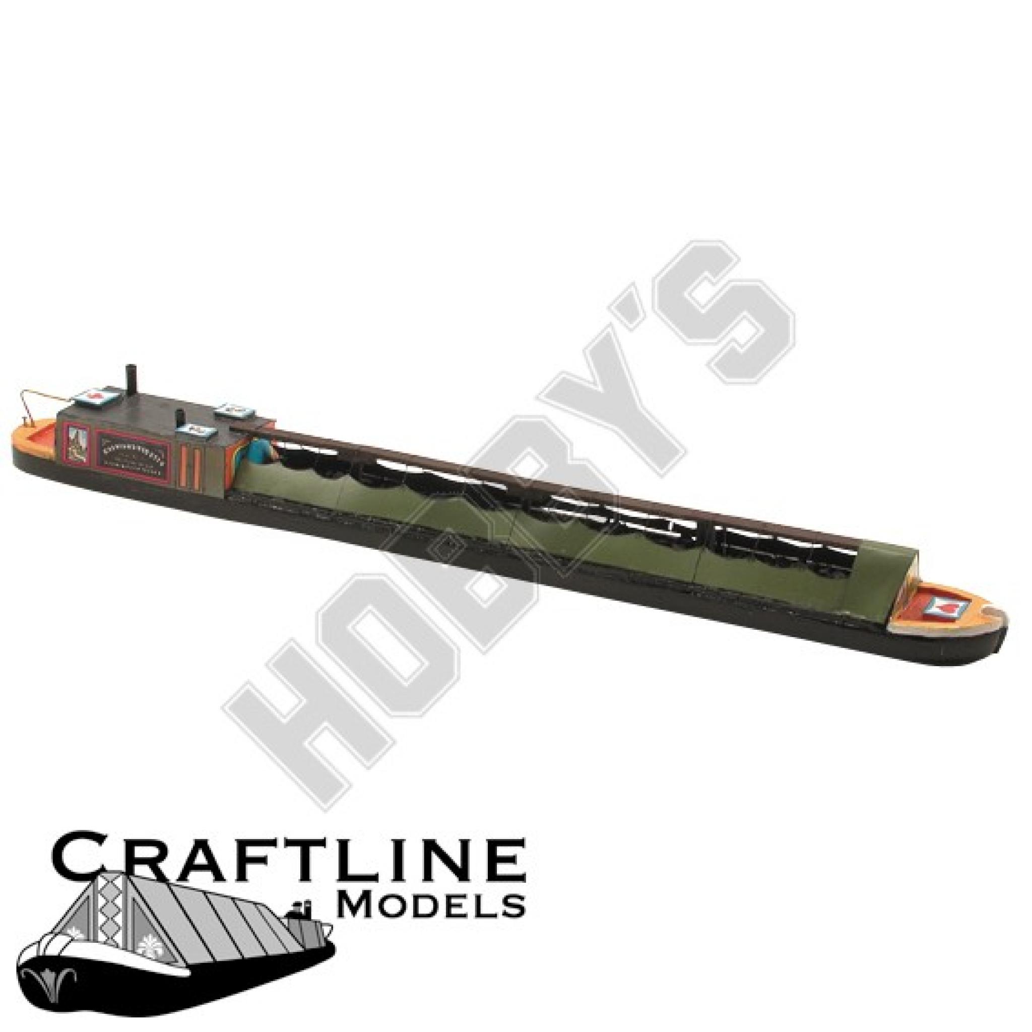 Ahb70 70Ft Motor Driven Coal Narrow Boat Kit Oo Scale | Addlestone Models