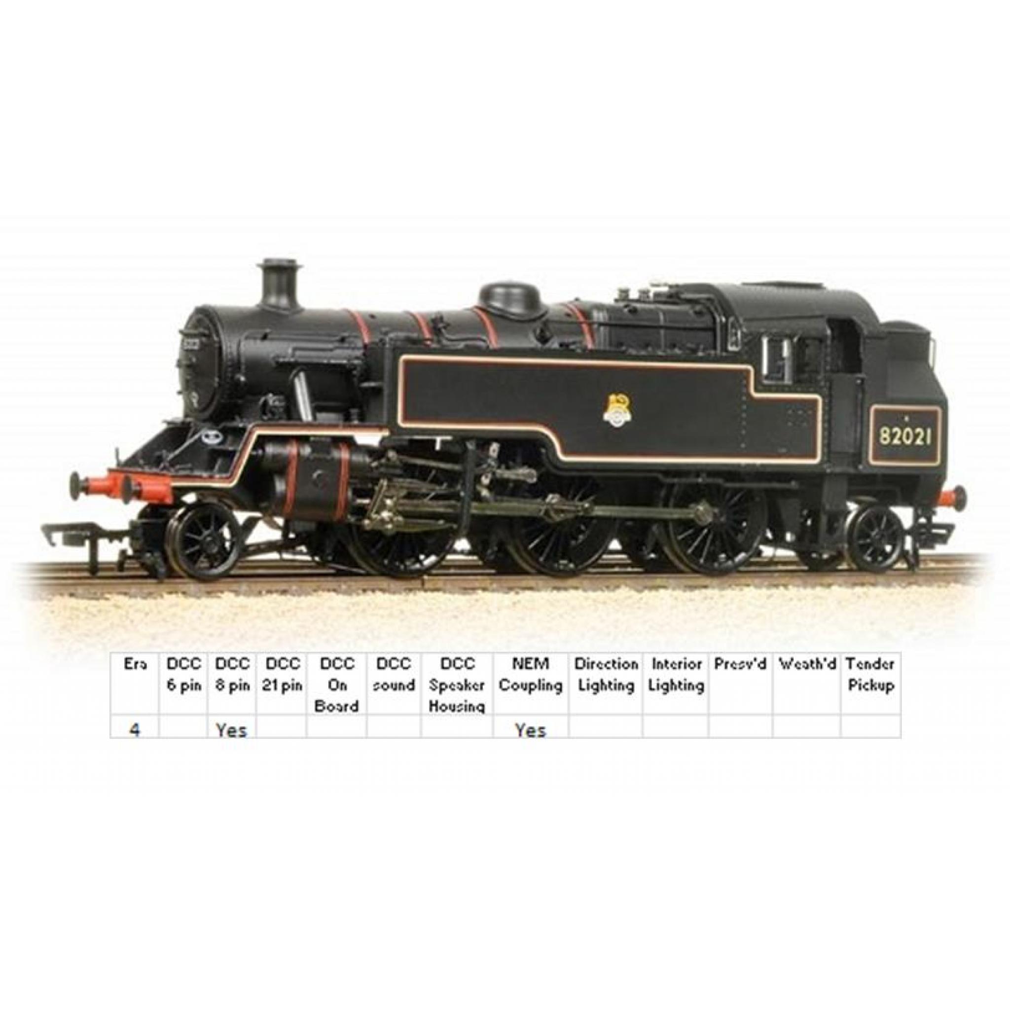 31-981 Br Standard Class 3Mt Tank 82021 Br Lined Black E/Emblem (8 Pin ...