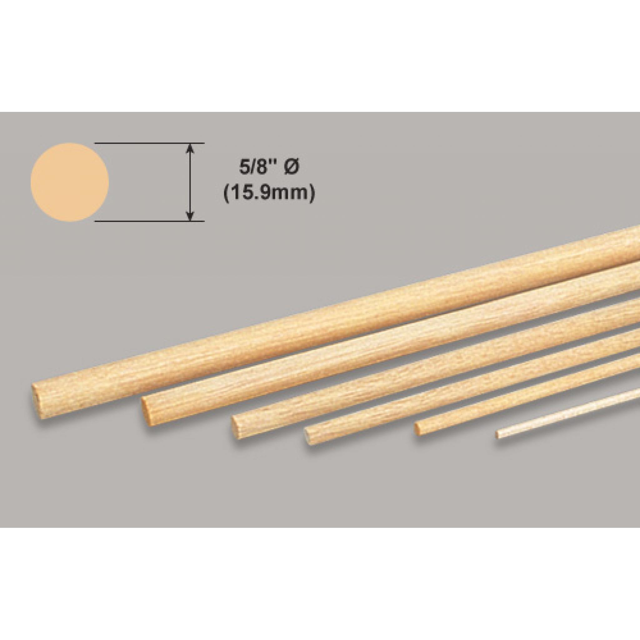 16Mm Dia Dowel Balsa Wood | Addlestone Models