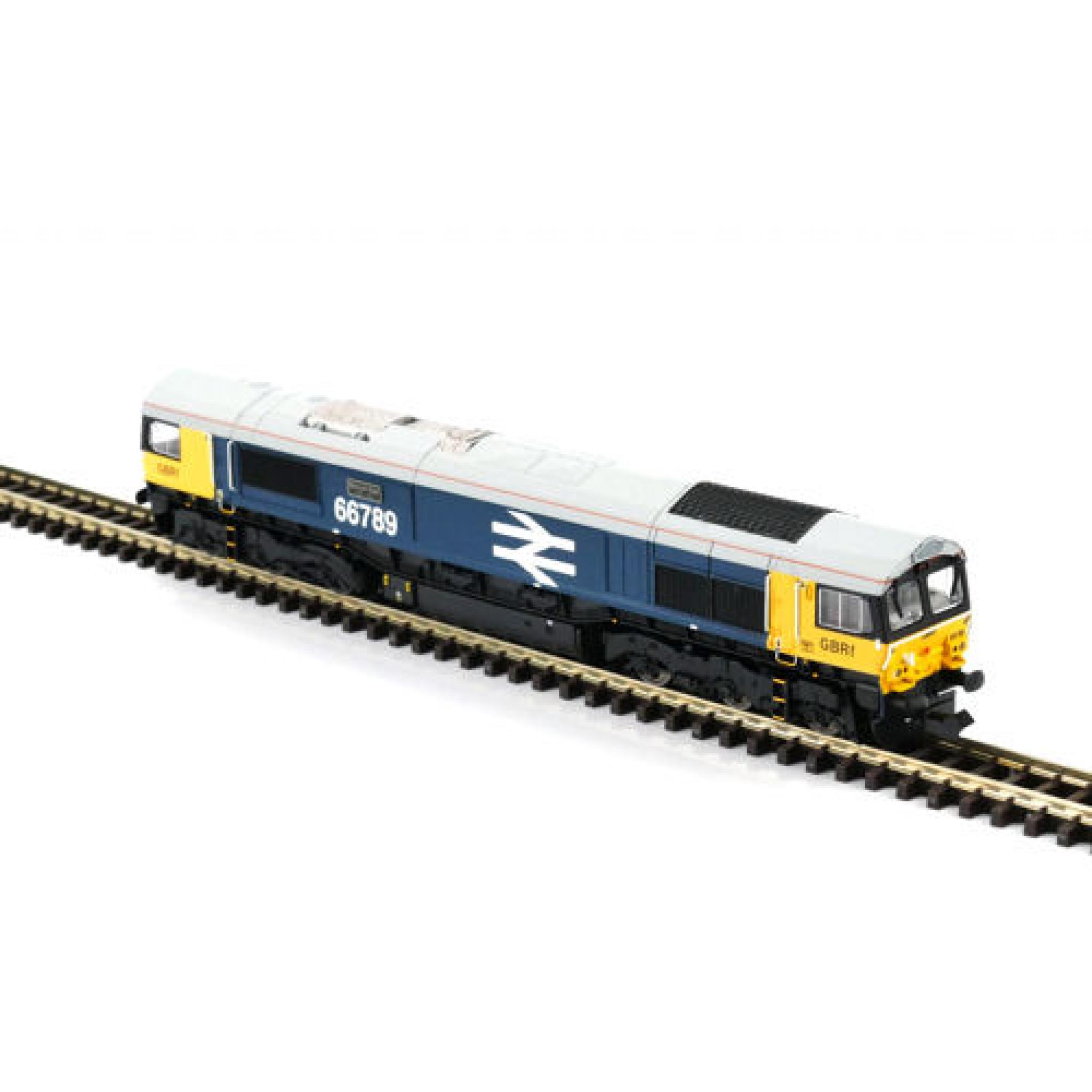 Gm2210101 Class 66 Gbrf British Rail 66789 Large Logo Dapol Gaugemaster ...