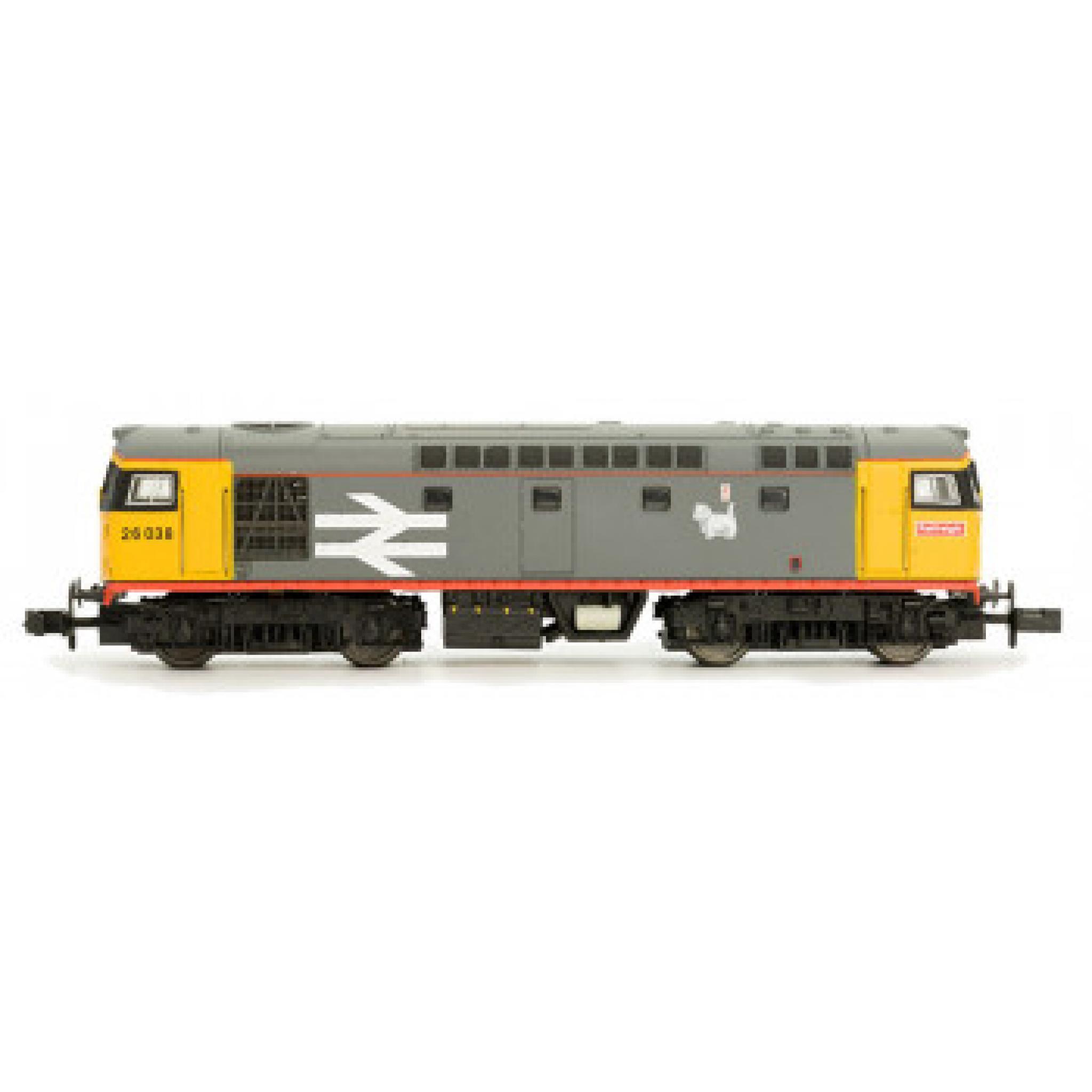 Dapol 2D-028-004 Class 26 26037 Br Railfreight Grey (6 Pin Dcc Ready) N ...