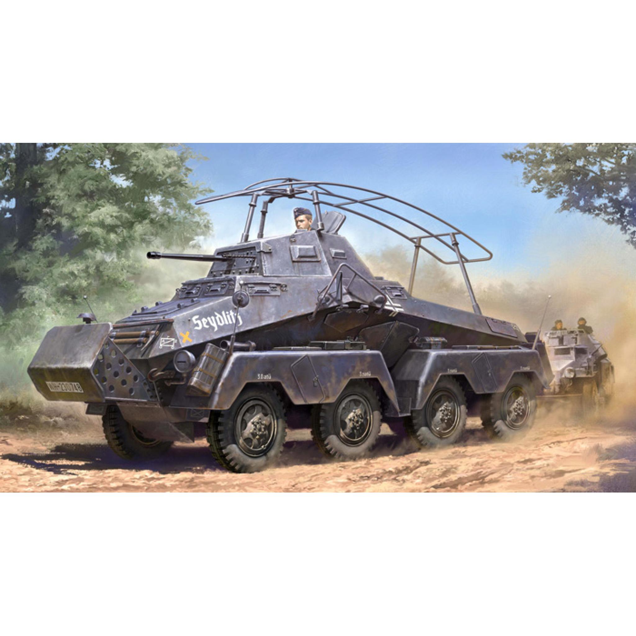 32574 Sd.Kfz.232 Aroured Car 1:48 Tamiya | Addlestone Models