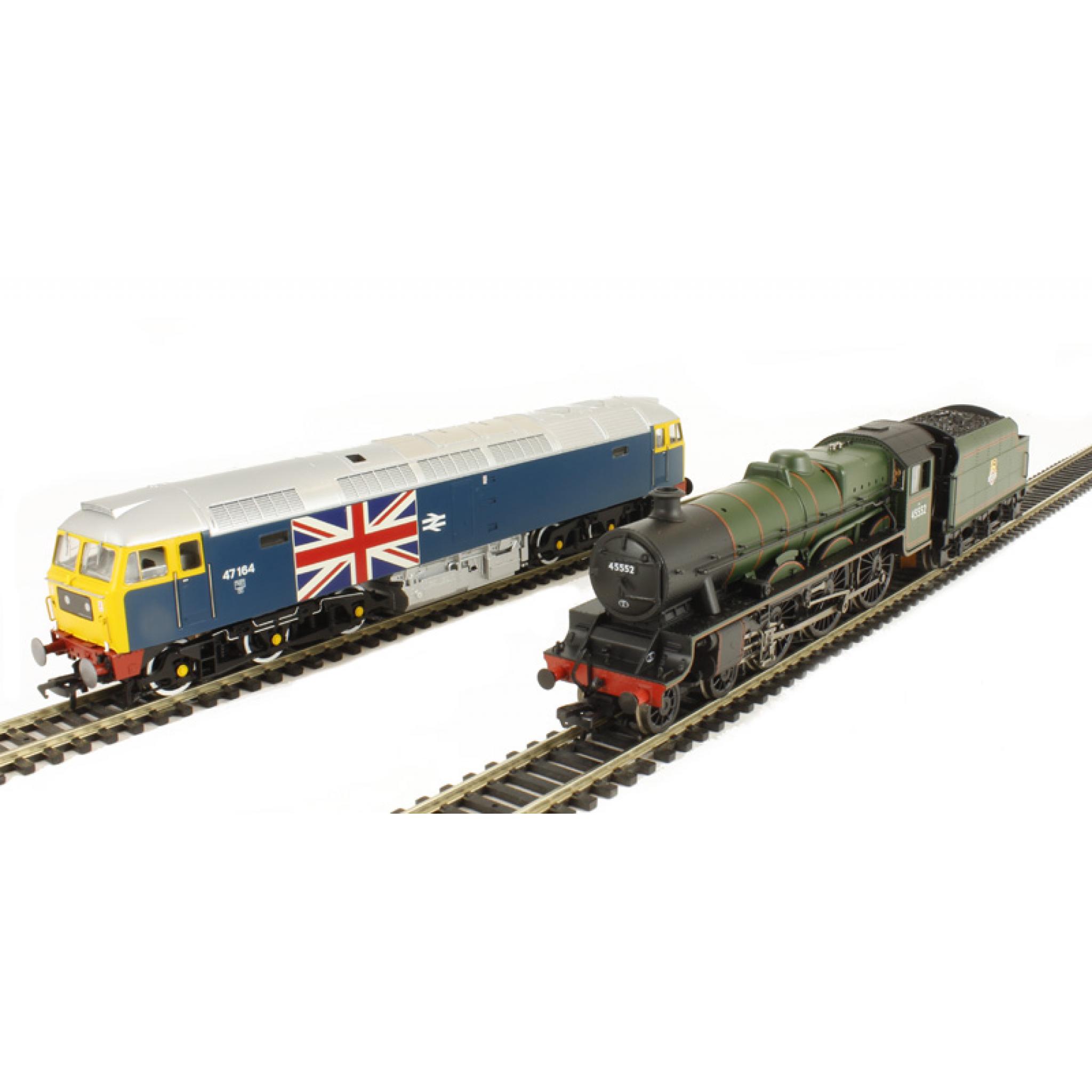25-2014 Bachmann Silver Anniversary Box Set (21 Dcc) Jubilee Class ...