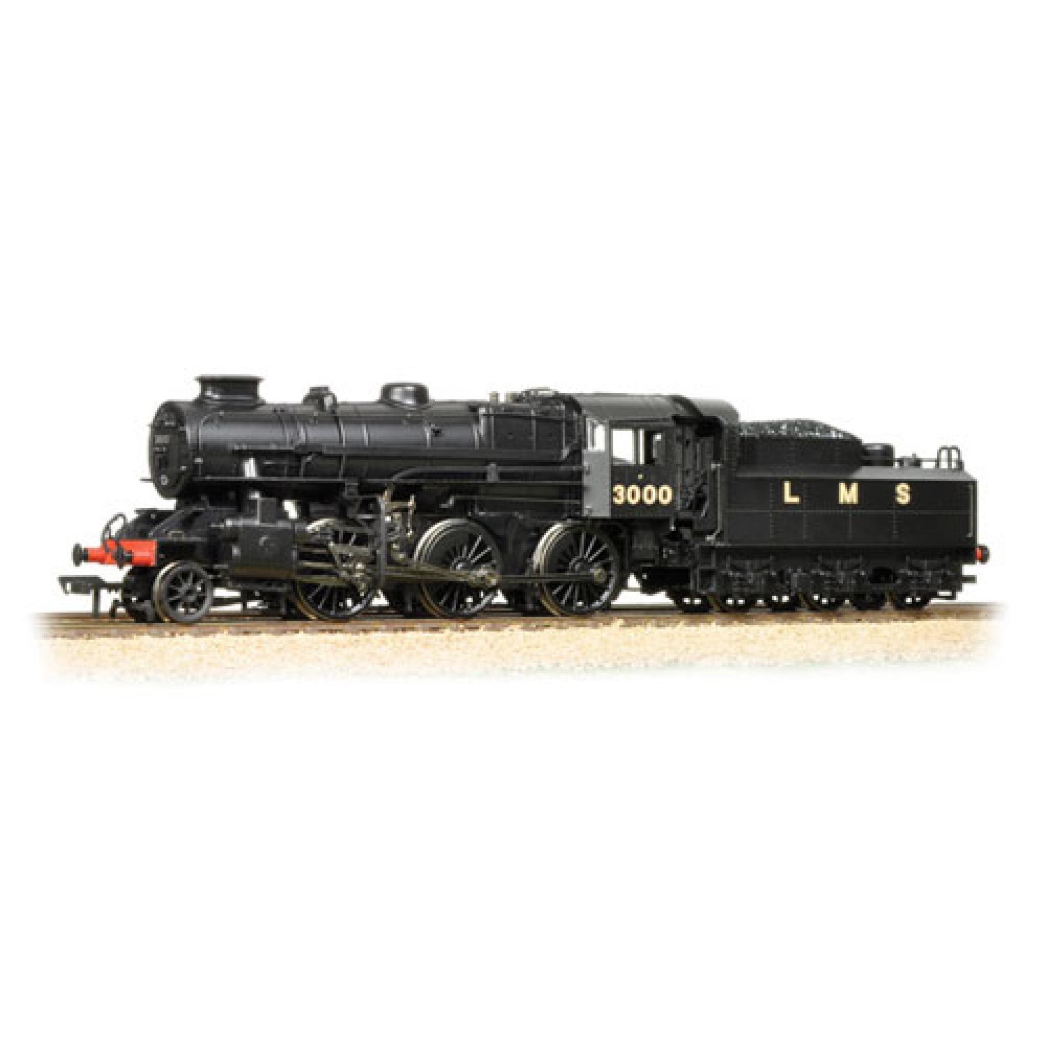 32-575A Ivatt Class 4Mt 2-6-0 3000 Lms Black ( 8 Dcc ) | Addlestone Models