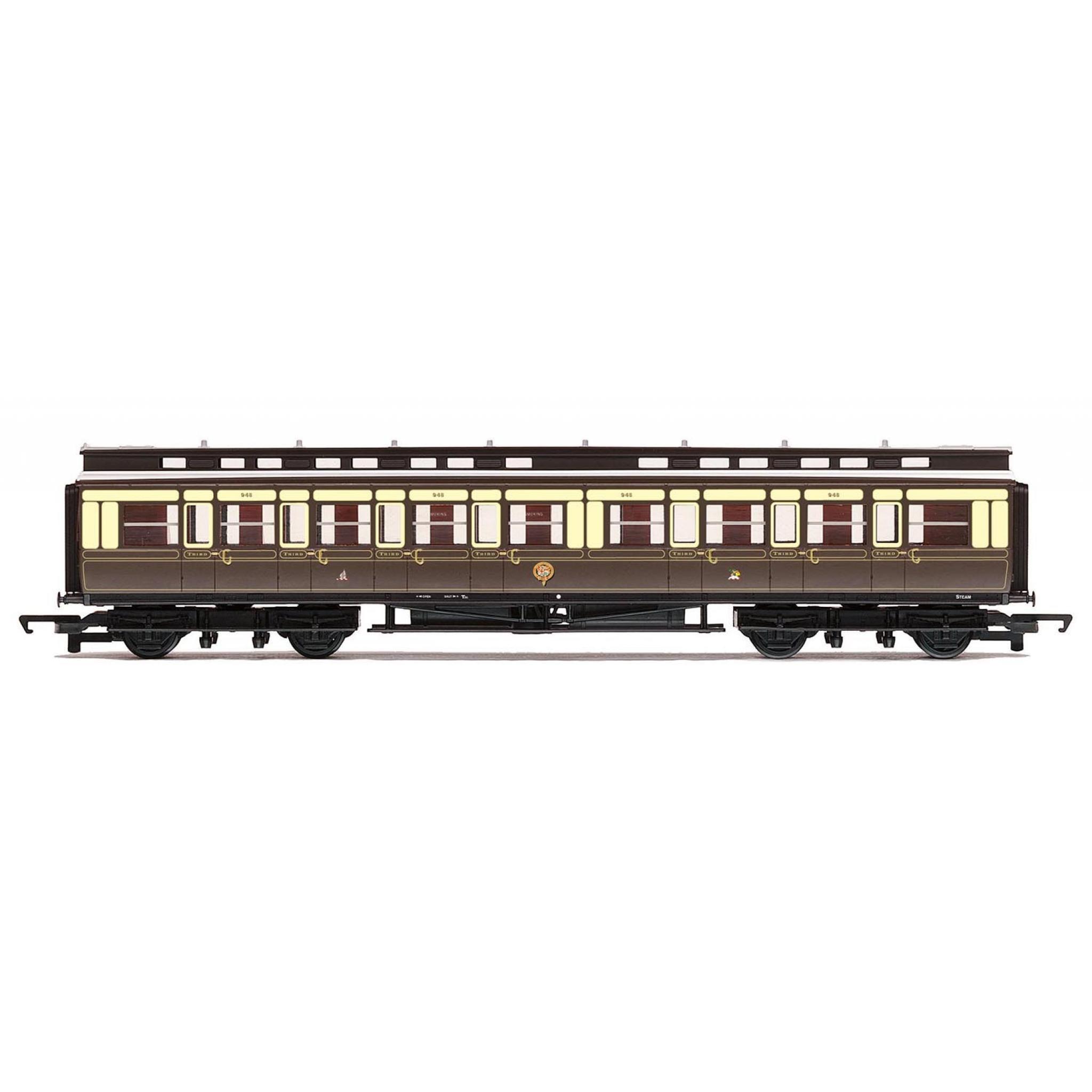 R4669 Gwr Clerestory 3Rd Class 948 Coach | Addlestone Models
