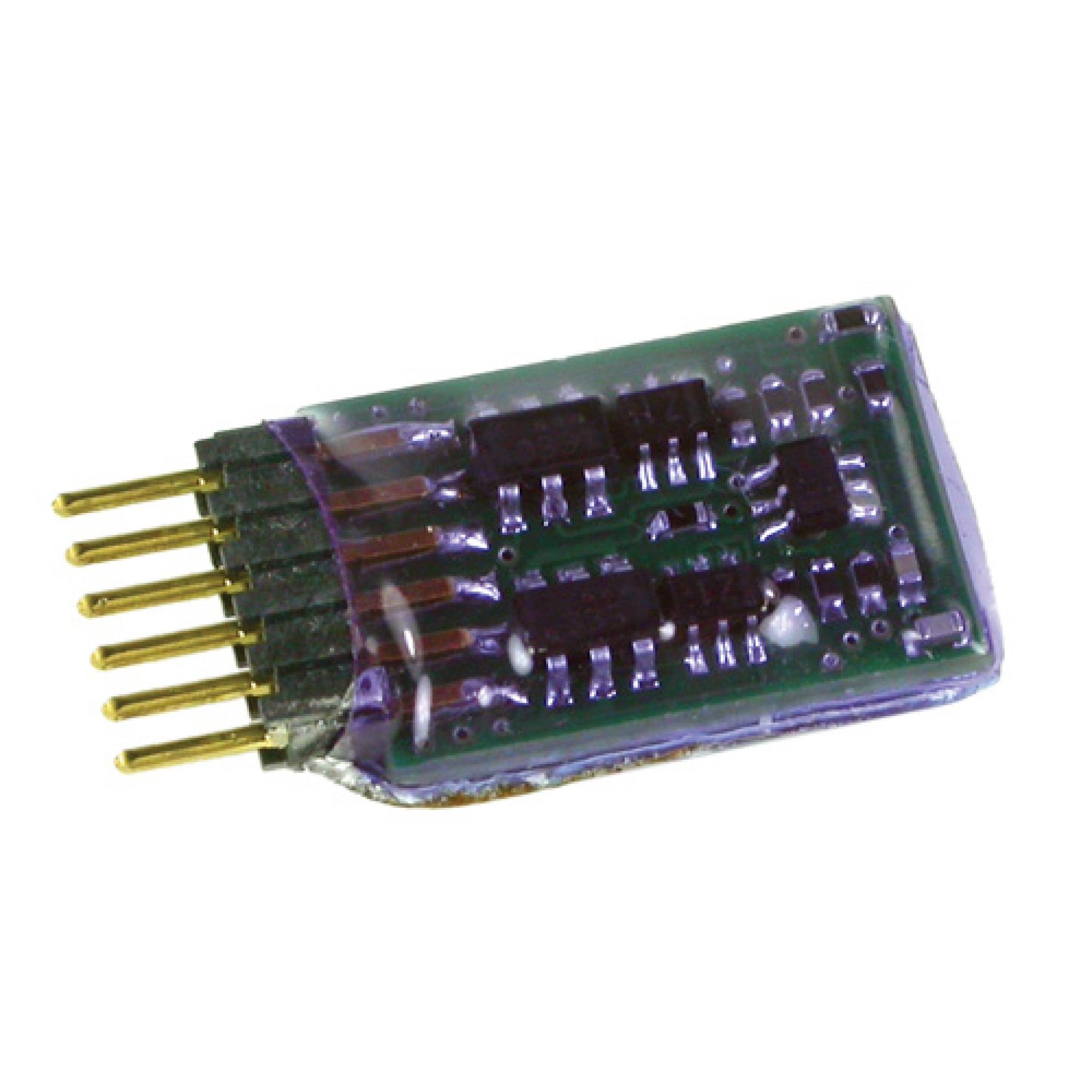 36-568A Nem651 6 Pin Dcc Chip With Back Emf & Railcom Ez Command ...