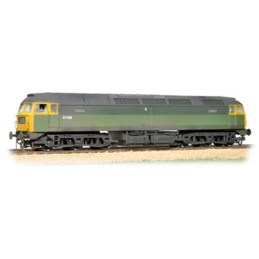 31-656 Class 47 47256 Br Green Full Yellow Ends Weathered (21 Dcc ...