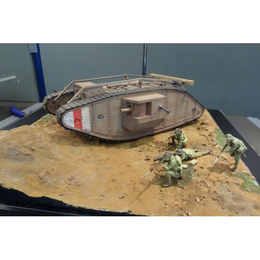 30057 Ww1 British Mk.Iv Male Tank & Infantry Set 1:35 Tamiya ...