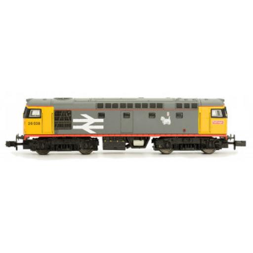 Dapol 2D-028-004 Class 26 26037 Br Railfreight Grey (6 Pin Dcc Ready) N ...