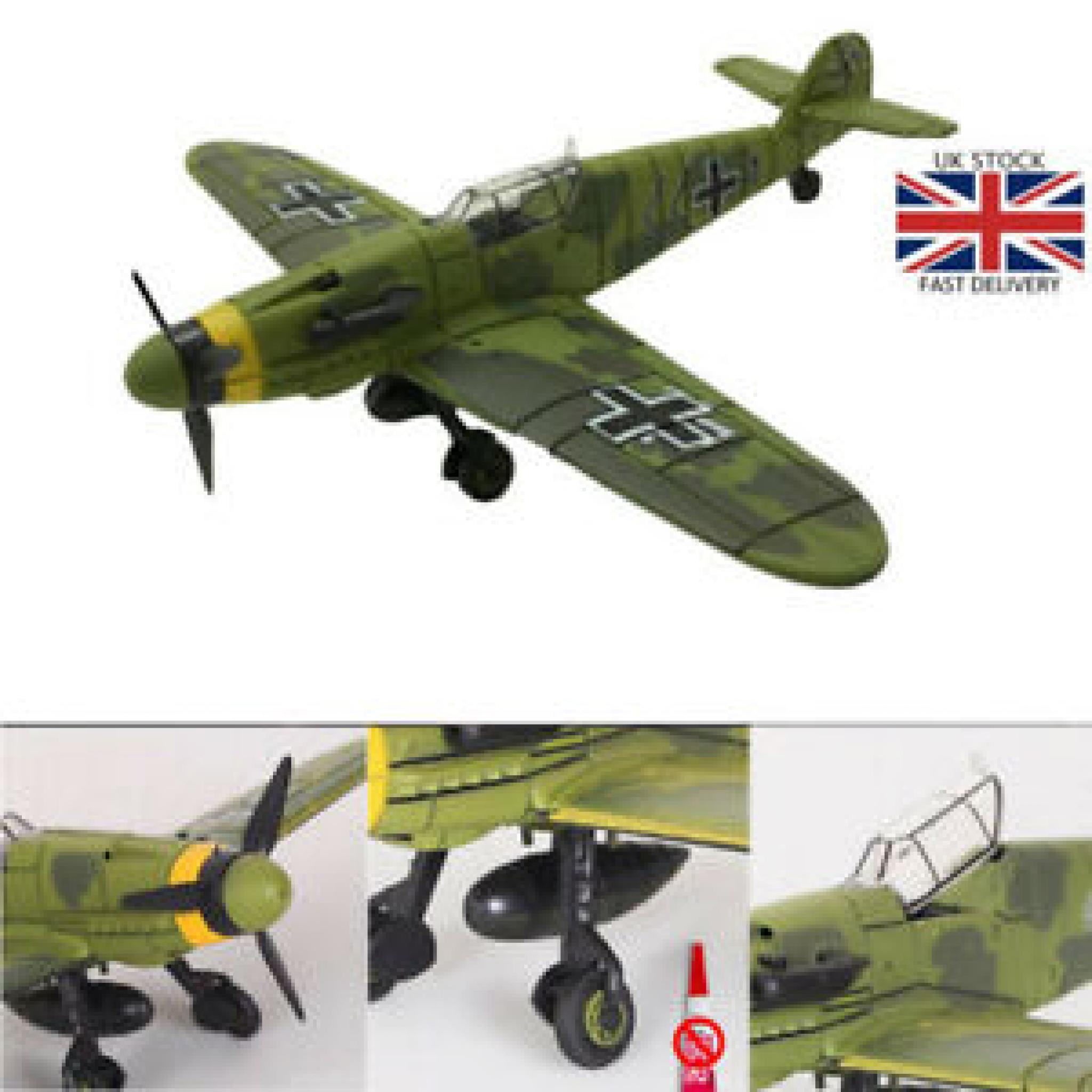 Messerschmitt Bf-109 No.1 1:48 Pre-Painted Snap Kit 4D Model ...