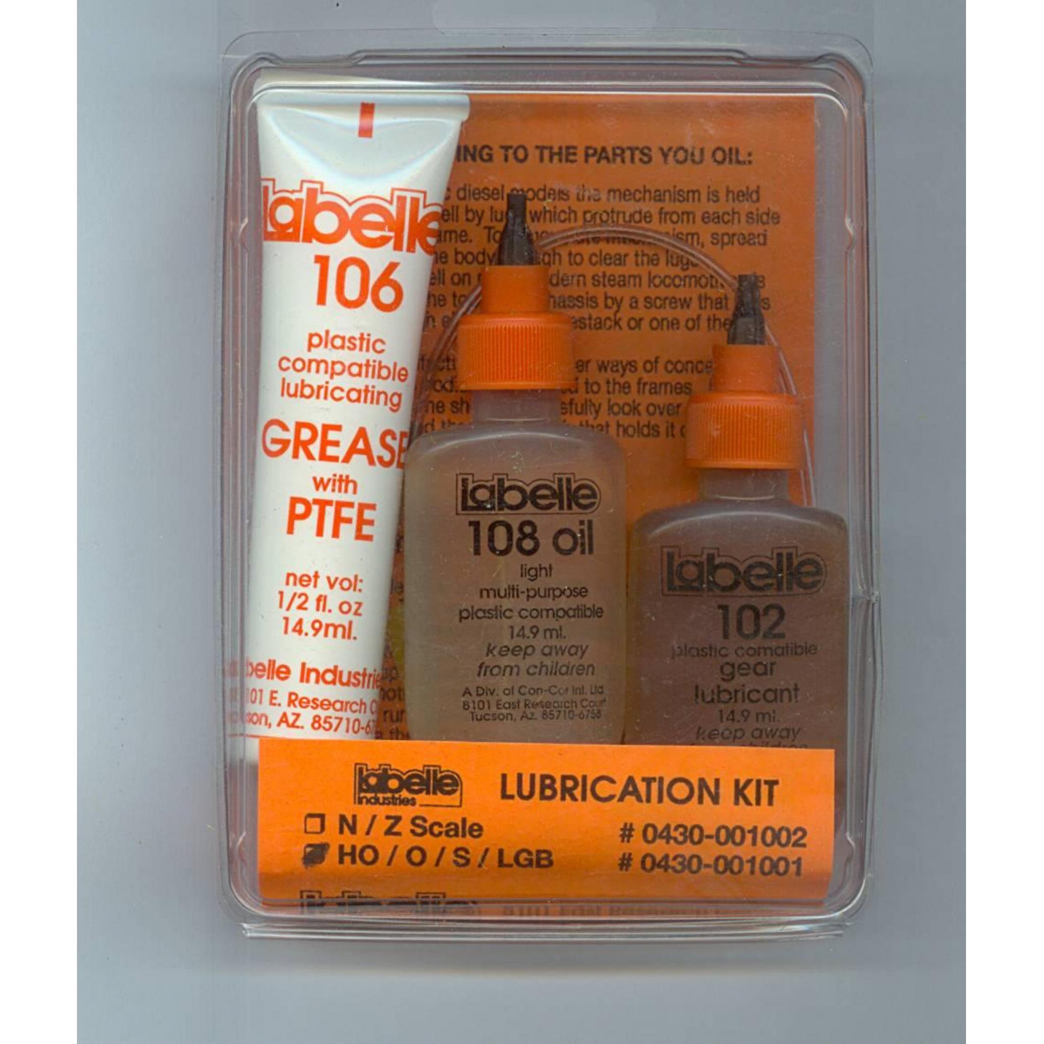 Labelle N/Z Gauge Lubrication Kit | Addlestone Models