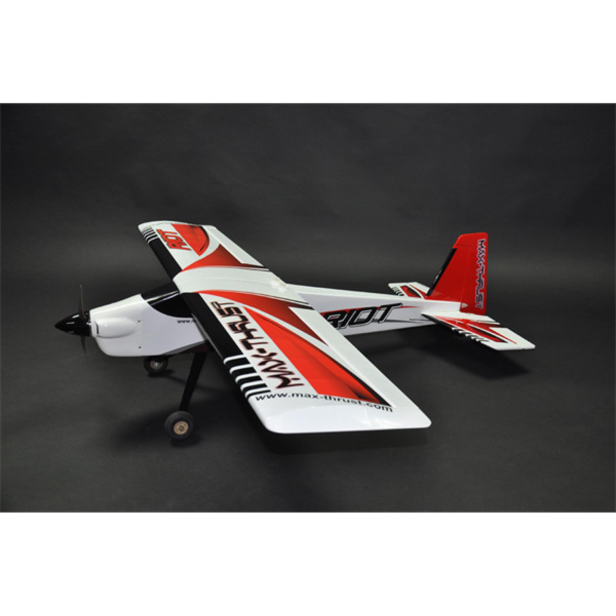 Max Thrust Riot Pro-Build Balsa Artf Blue Or Yellow 1-Mt-Balsa-Riot ...