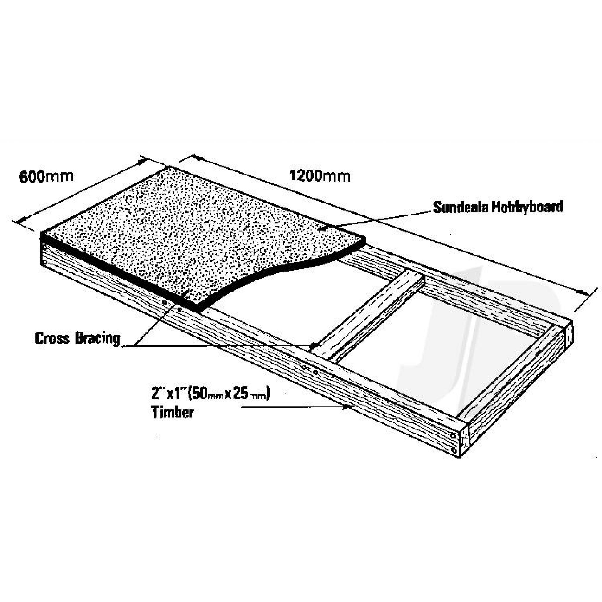 Sundeala Board 10Mm 600 X 1200Mm All Purpose Modelling Board ...