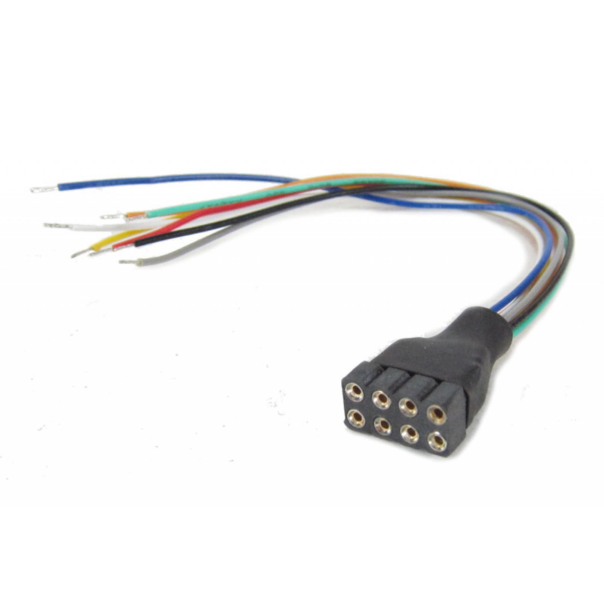36-564 8 Pin Decoder Socket With Harness | Addlestone Models