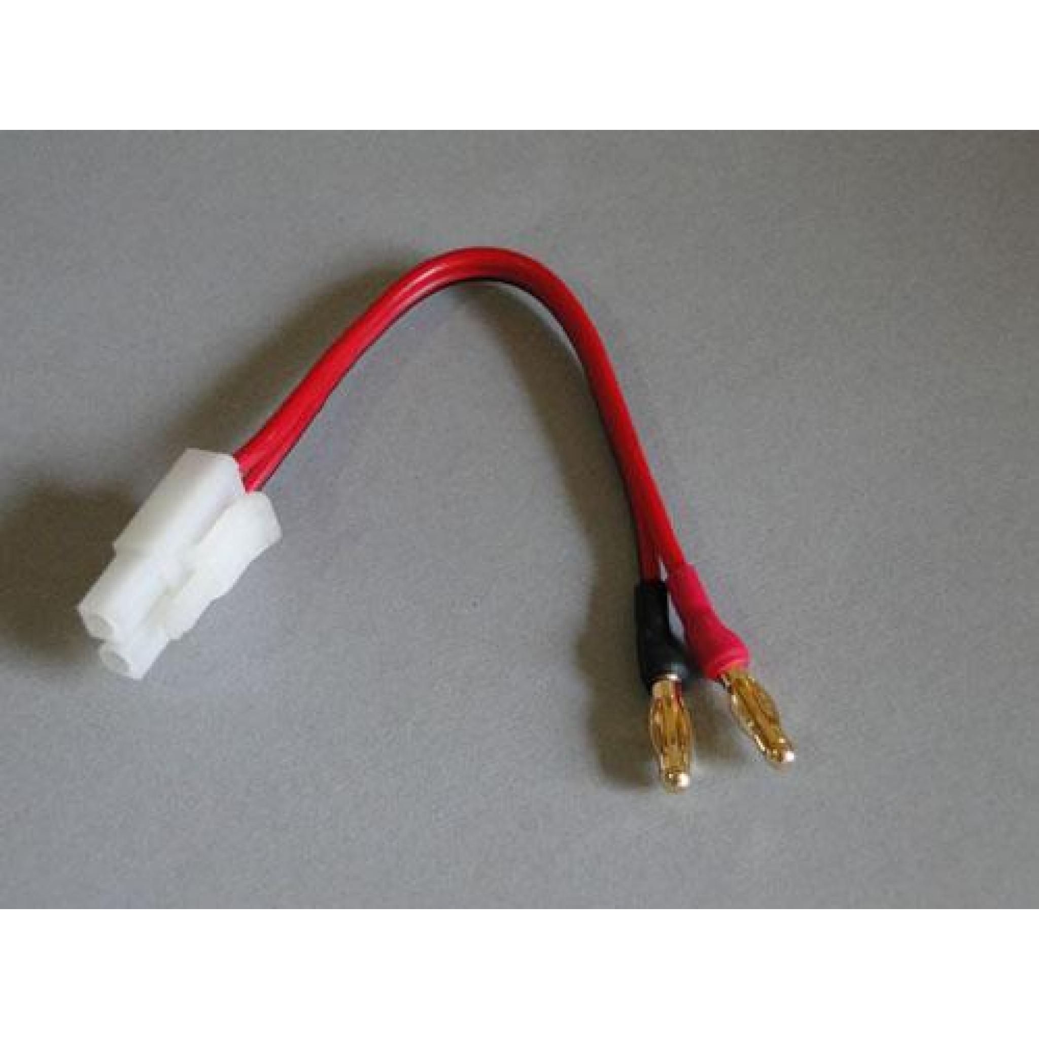 Charge Lead 4Mm Banana To Tamiya Socket Male | Addlestone Models