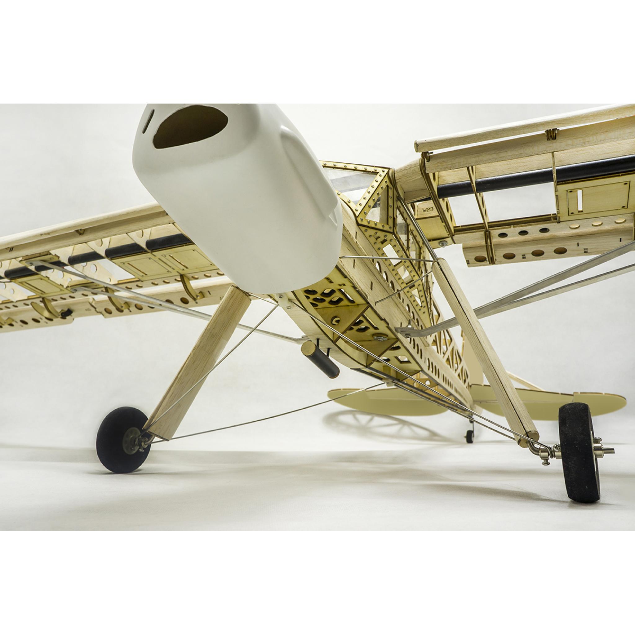 Dw Fi156 Storch Plane Balsa Kit With Motor & Esc 1.6M Wingspan S2103 ...