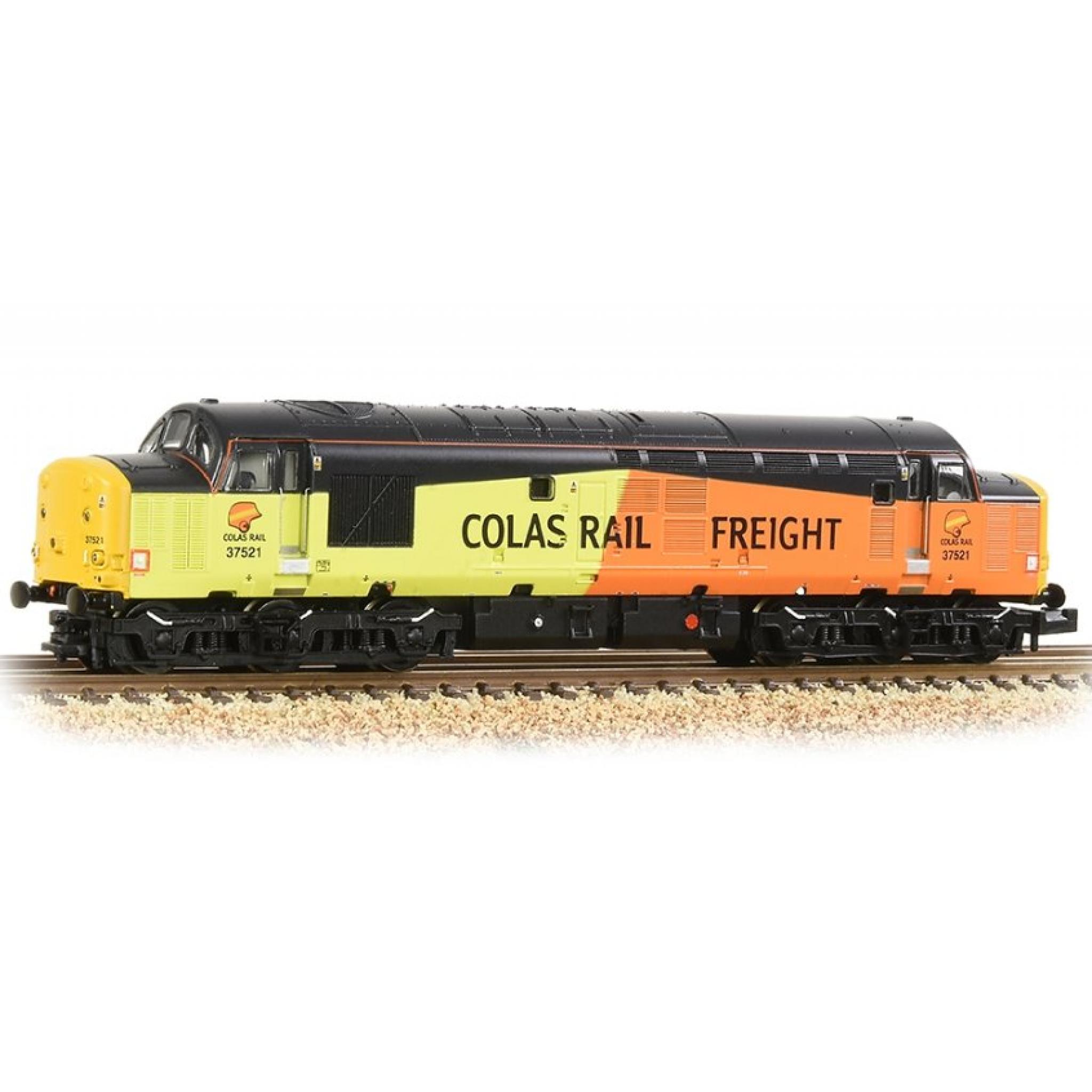 371-173 CLASS 37/5 37521 COLAS RAIL FREIGHT (6 DCC)