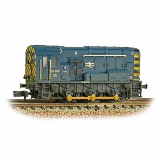371-015D CLASS 08 08818 BR BLUE WEATHERED (NEXT 18 DCC)