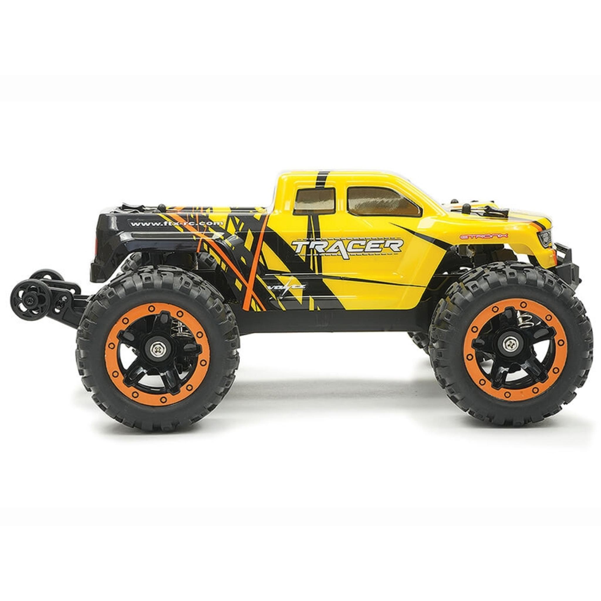 FTX YELLOW TRACER BRUSHLESS MONSTER TRUCK 1:16 RTR 4WD FTX5596Y