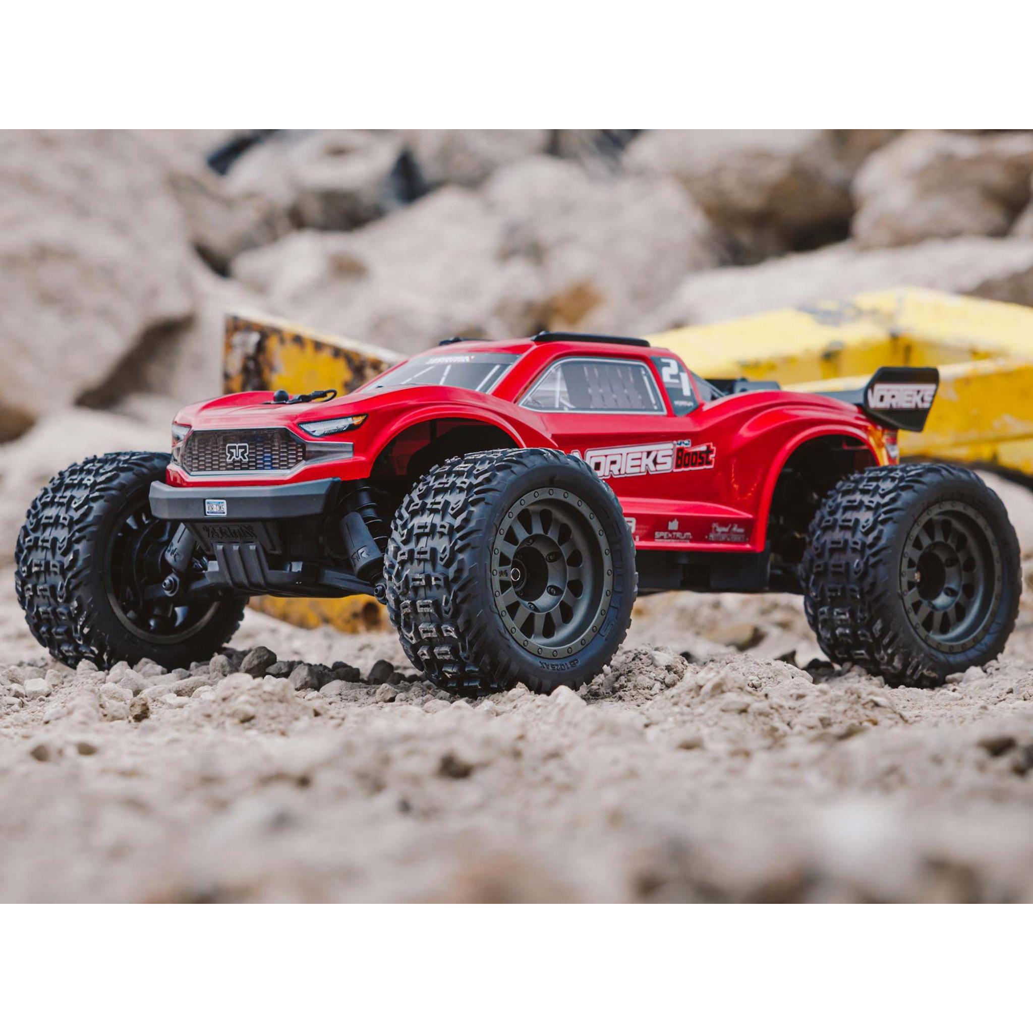 ARRMA VORTEX BOOST 2WD 550 MEGA BRUSHED 1:10 RTR MONSTER TRUCK C ...