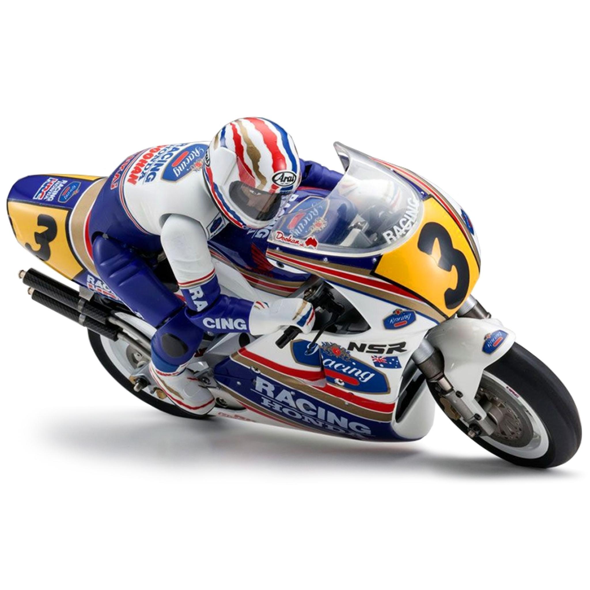 34932B KYOSHO MOTO HANGING ON RACER HONDA NSR 500 1991 1:8 KIT