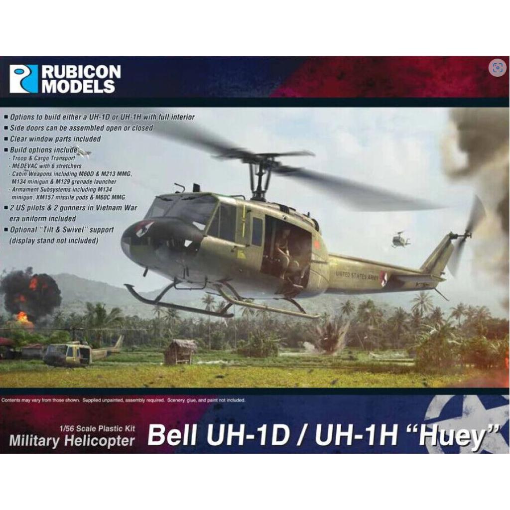 280119 BELL UH-1D/UH-IH HUEY HELICOPTER 1:56 RUBICON