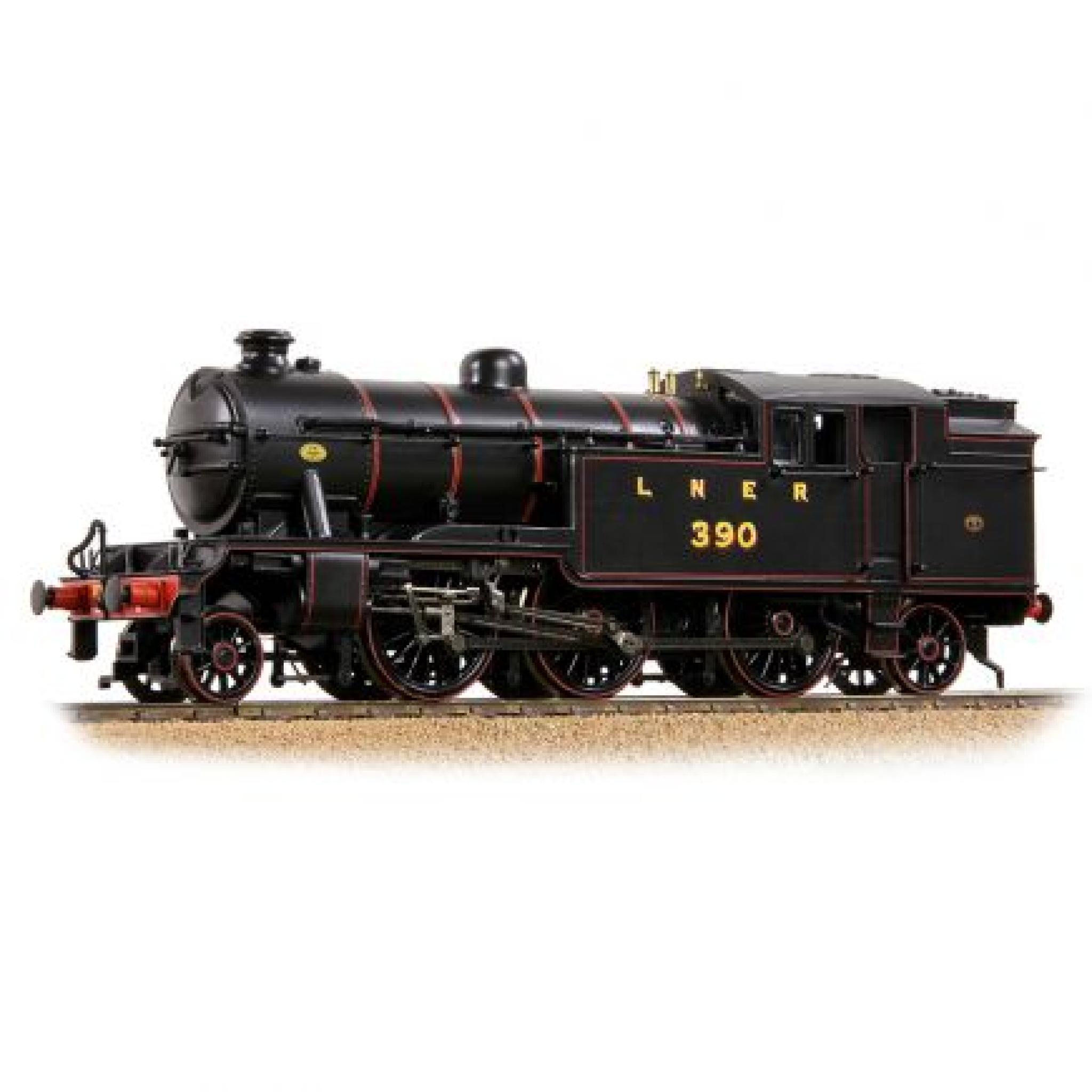 31-617 LNER CLASS V3 TANK 390 LNER LINED BLACK (NEXT 18 DCC)