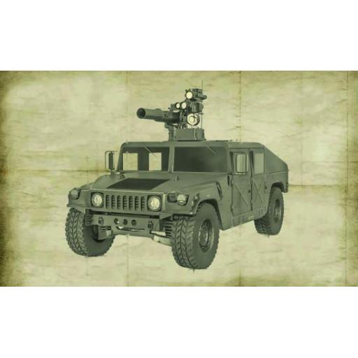 6598 HMMWV M966 TOW CARRIER 1:35 ITALERI