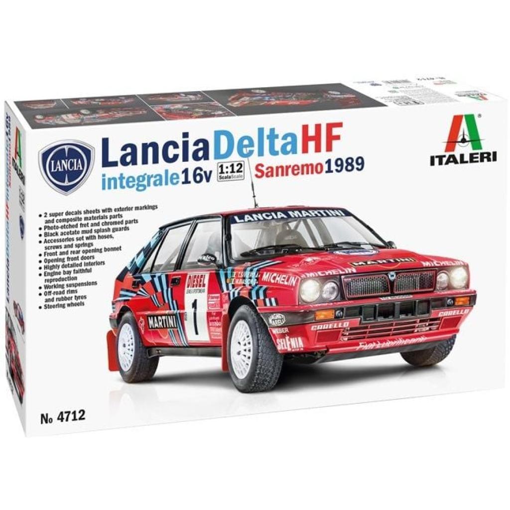 4712 LANCIA DELTA HF INTEGRALE SANREMO 1989 1:12 ITALERI
