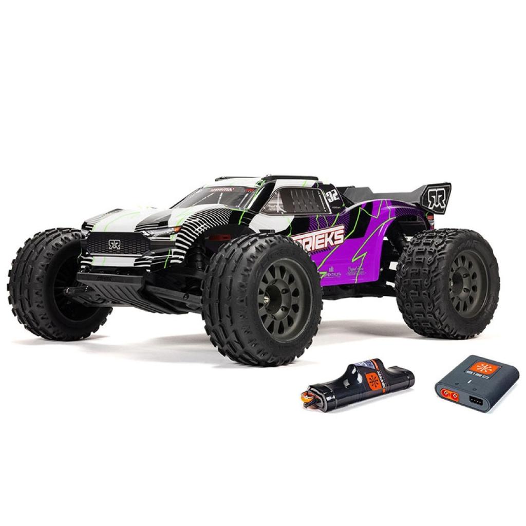 ARRMA VORTEX BOOST 2WD 550 MEGA BRUSHED 1:10 RTR MONSTER TRUCK C ...